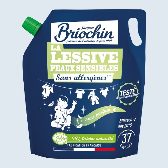 Lessive pour votre linge : recharge, poudre, concentrée | Le Briochin