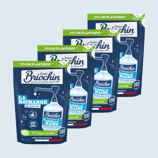 Briochin - Lot de 4 recharges au savon noir | Le Briochin